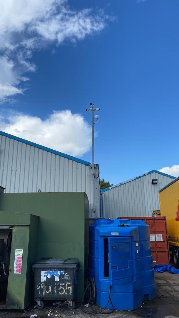 Logistics CCTV Case Study: Commercial IP Surveillance System