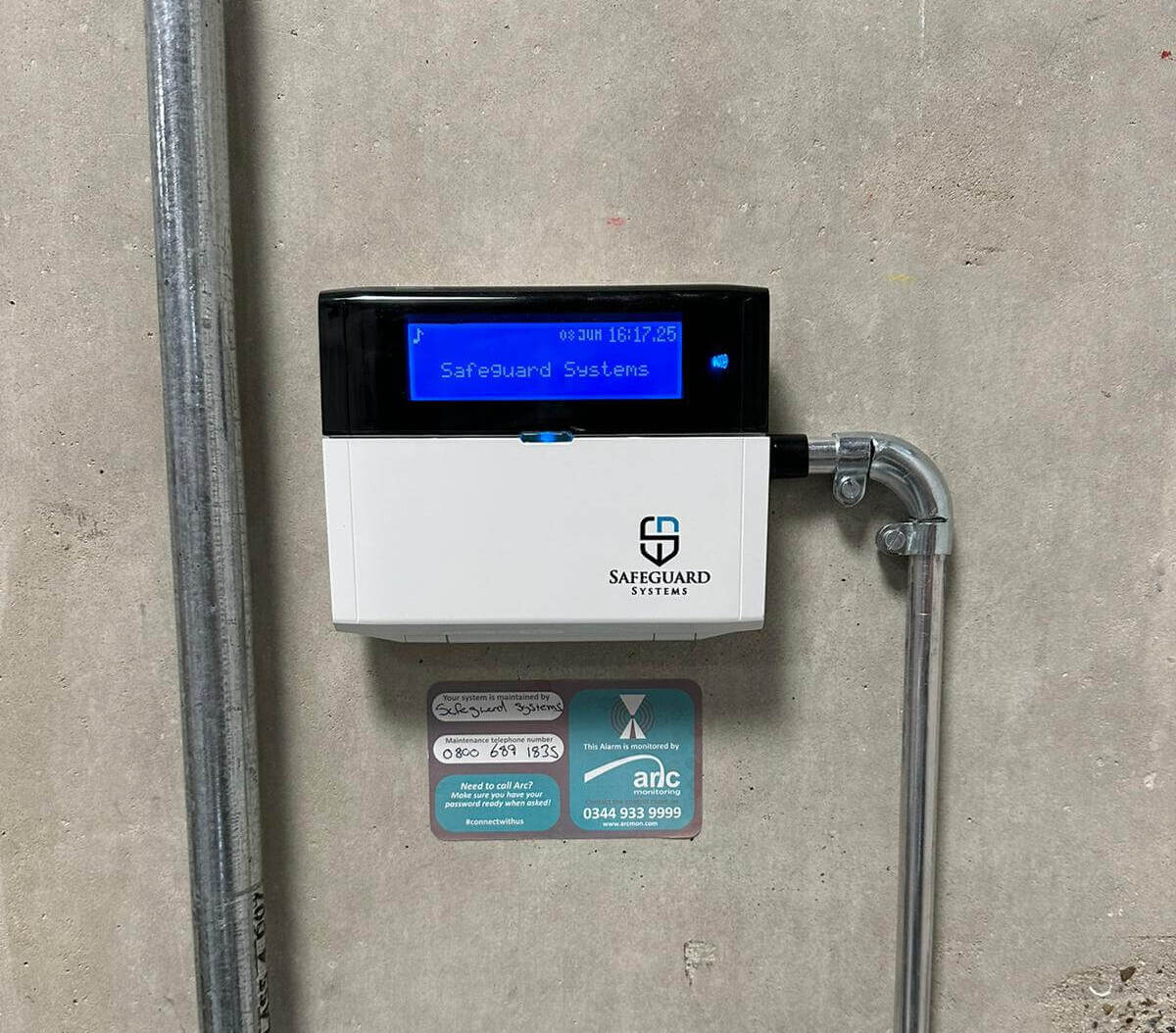 Monitored Alarm System Case Study: Securing a Commercial Site